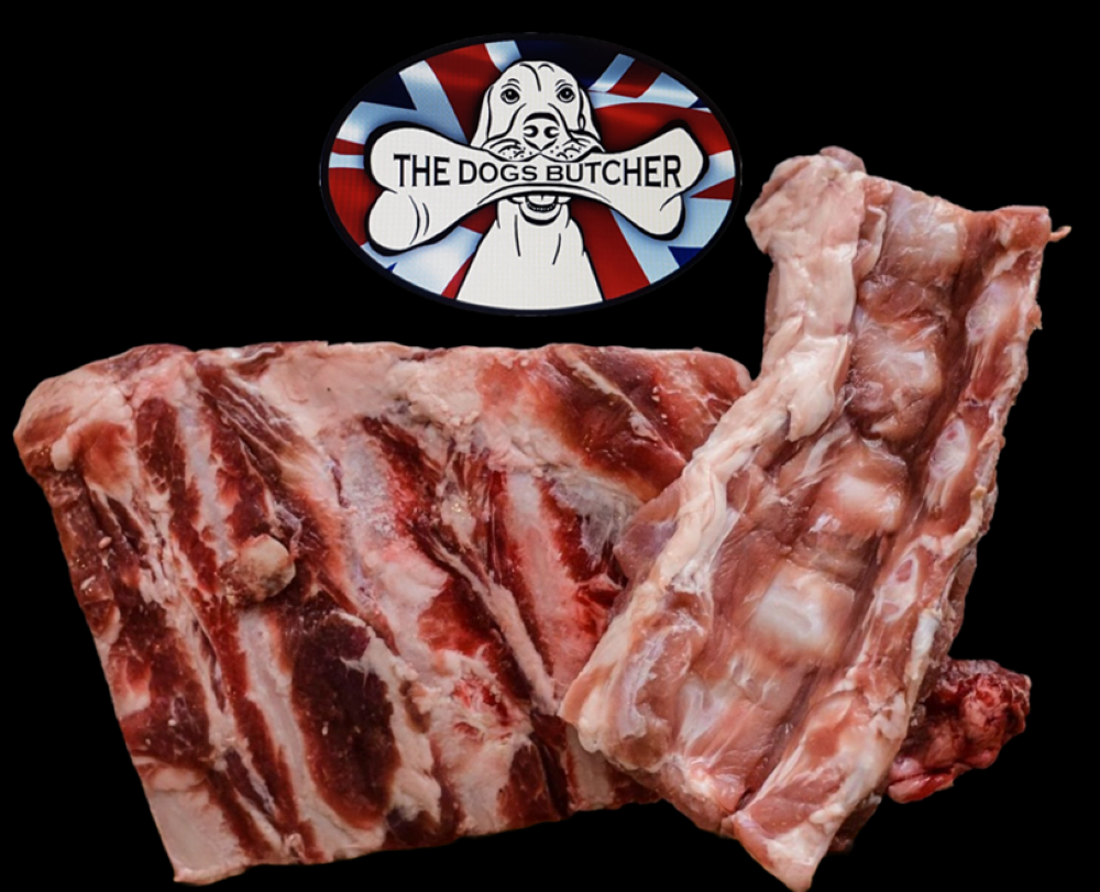 1KG Pork Ribs, Neck & Spine – Nature's Pets Ltd